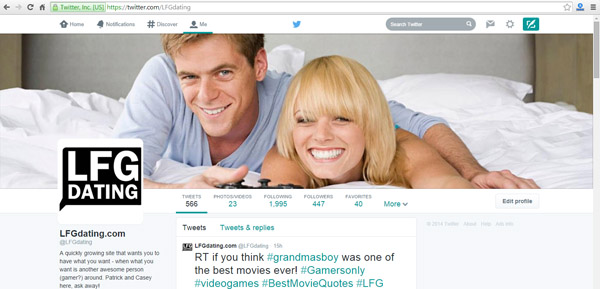 tw - Gamer Dating Blog | LFGdating.com